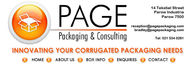 Page Packaging - Corrugated Cardboard Boxes